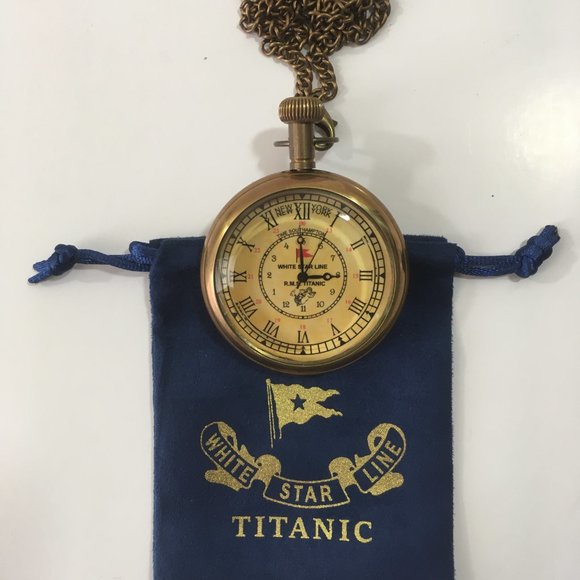 Accessories | Titanic Pocket Watch Rms White Star Line Vintage Pocket ...